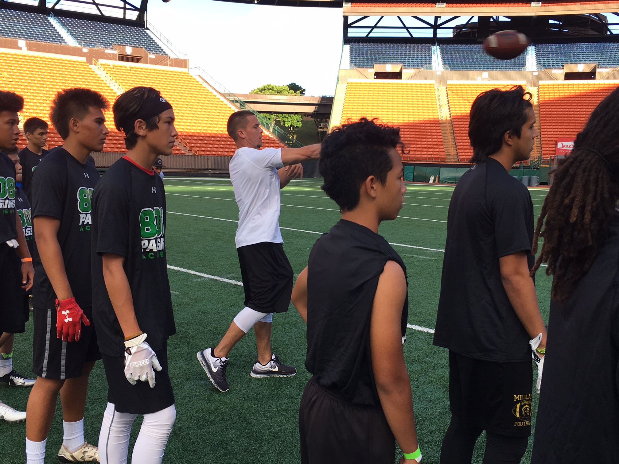 Successful evening at Aloha Stadium – Hawaii Warrior World